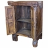 Rustic Log Pantry or Storage Cabinet
