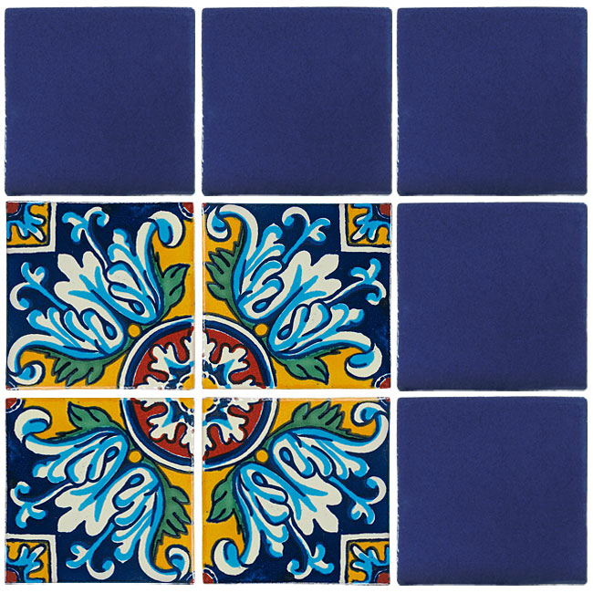 Talavera Mexican Tile - PP2142 - 15 Tiles