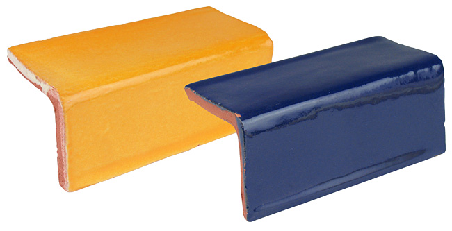 Talavera Tile - Solid Color Squared Edge Pieces - 15 per box