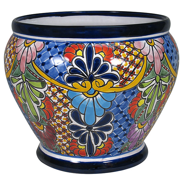 Talavera Urn Flower Pot