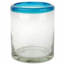 Mexican Glassware Authentic Handblown Bubble Glass