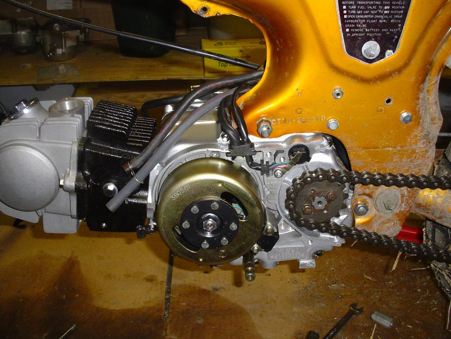 @ CT70_ENGINE_SWAP PARTS_NEEDED SOME_INSTRUCTIONS