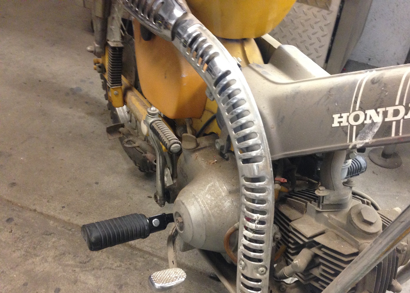 @ *COMPLETE OEM FOOT REST W/SIDE STAND !!!(((KIT)))!!! !!!(((SEE ...