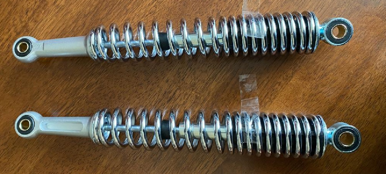@ CT90_CT110 CHROME_SPRING REAR_SHOCKS APPROX_30% STIFFER_THAN OEM_CT90 ...
