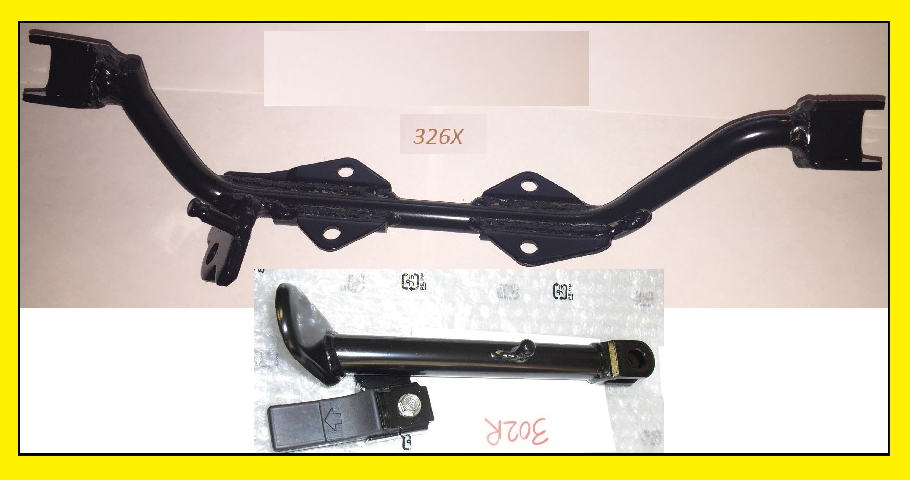 @ *FOOT REST/(STEP) WELDMENT with SIDE KICK STAND (ALL_CT110'S) 1/22M ...