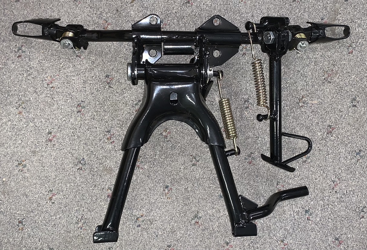 @ e FOOTREST CENTER_STAND SIDE_STAND ASSY CT70'S (1003S)