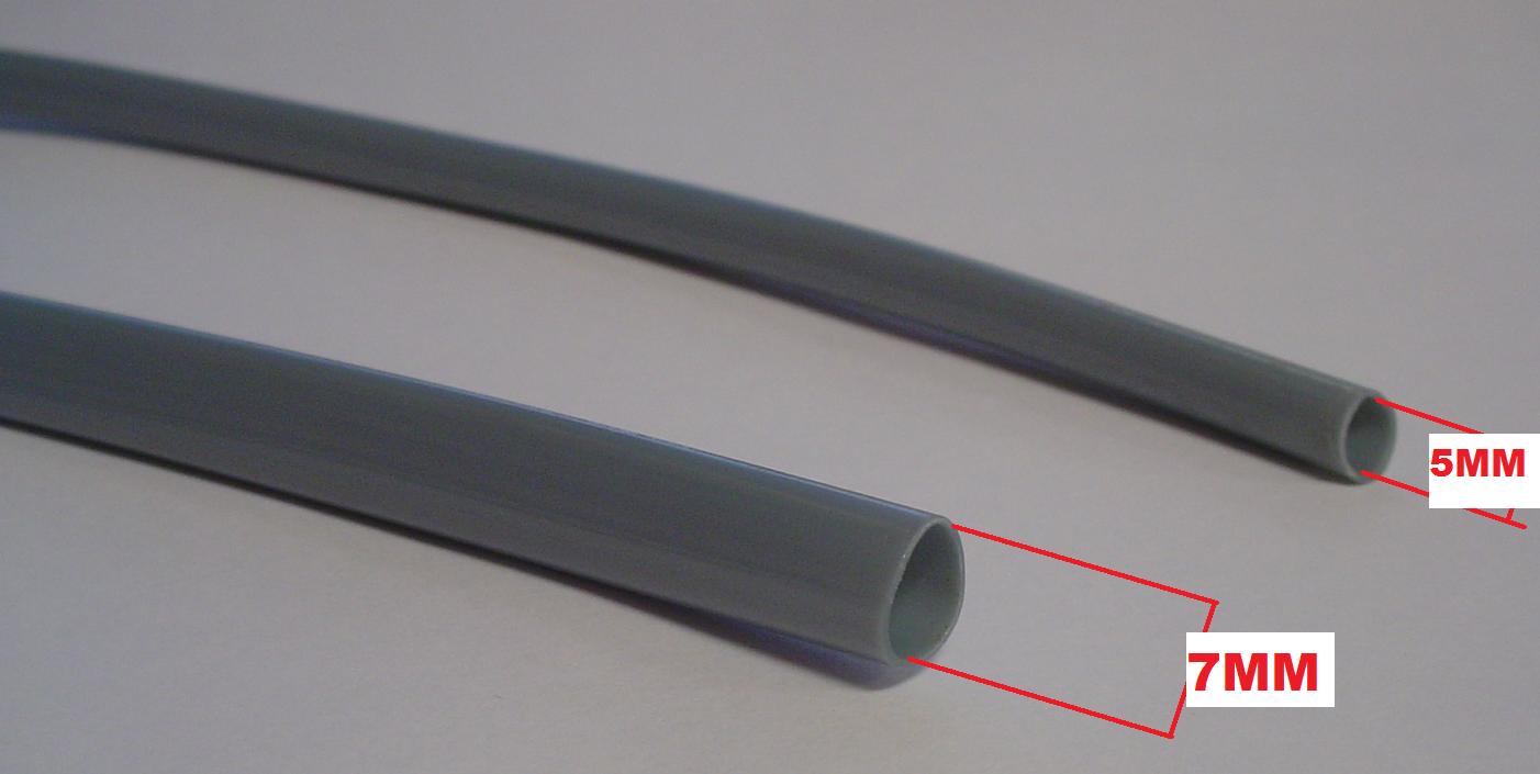 @ GREY/SILVER TUBING/CONDUIT 5MM_ID_OR_7MM (SOLD_PER_FOOT)