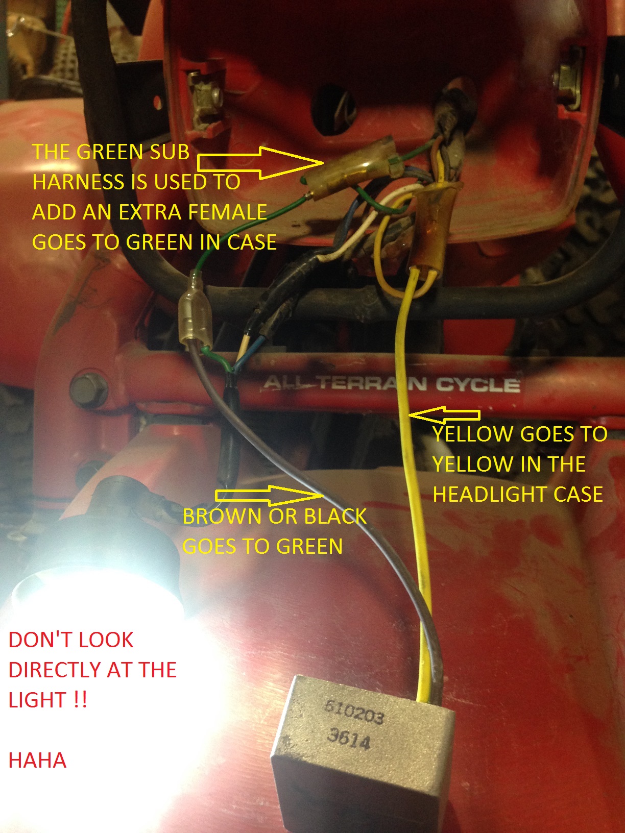 @ LED_HEADLIGHT_KIT (CDI_MODELS WITHOUT_BATTERIES) ATC110 ATC185 ...