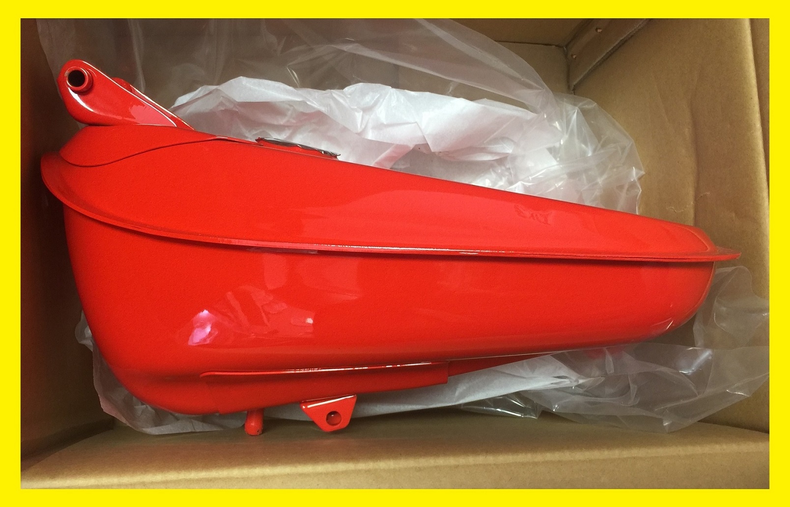 NEW_OEM_STEEL TAHITIAN_RED GAS_TANK_CT110'S (76_K6_&_79_CT90) BUT_WILL ...