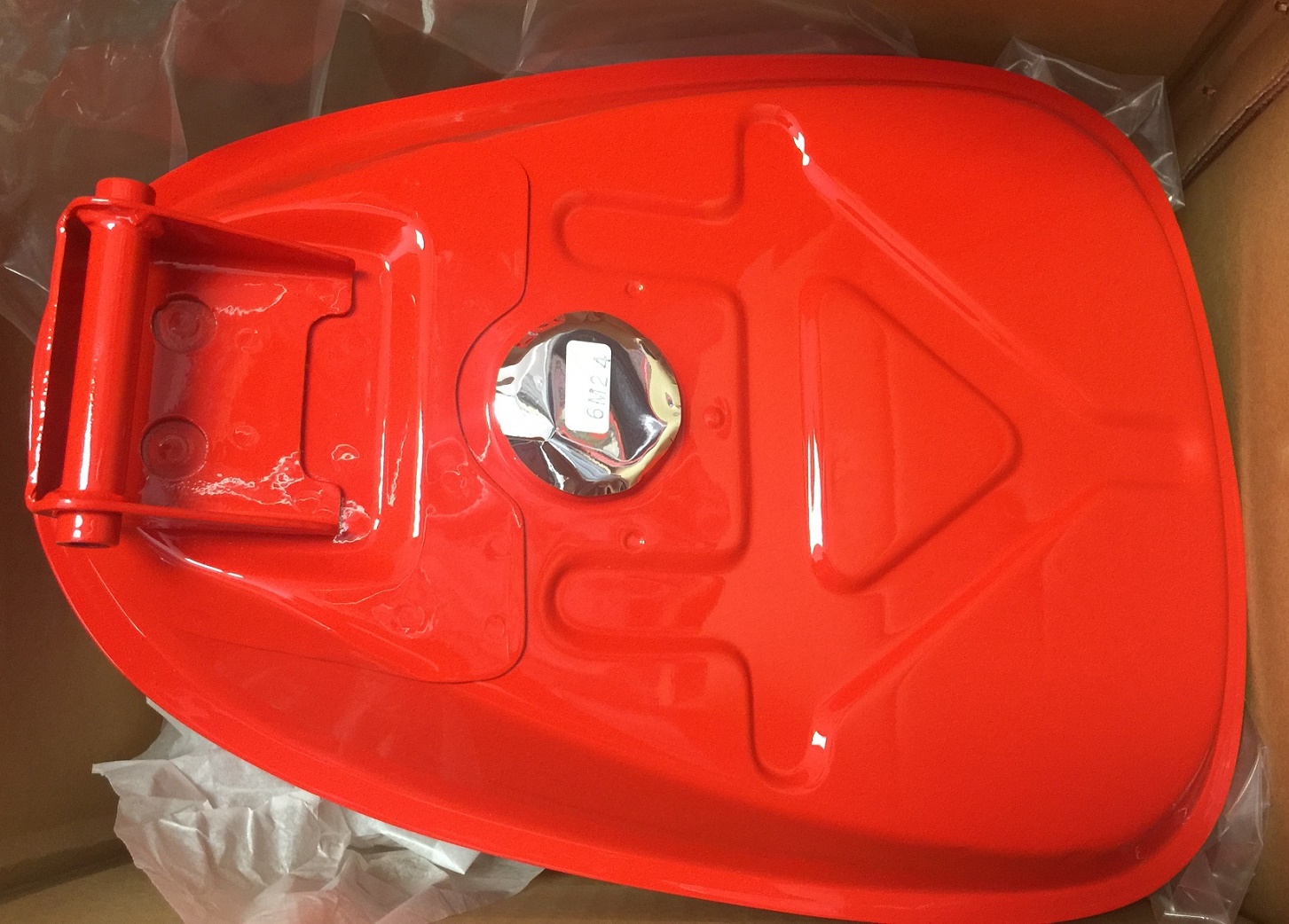 NEW_OEM_STEEL TAHITIAN_RED GAS_TANK_CT110'S (76_K6_&_79_CT90) BUT_WILL ...