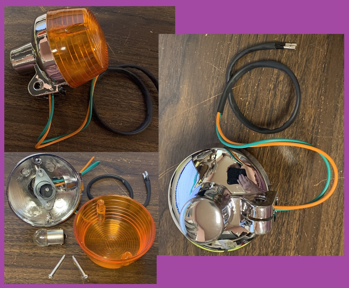 @ OEM LOOKING 6 VOLT BLINKER ASSY. 70'S TYPE 1/21C (CP/PC/BLINKER_GOOD ...