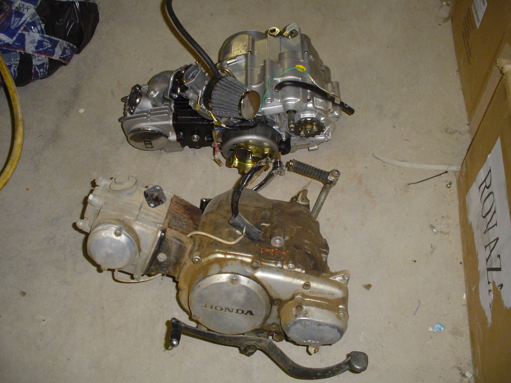 @ CT90_ENGINE_SWAP PARTS_NEEDED SOME_INSTRUCTIONS