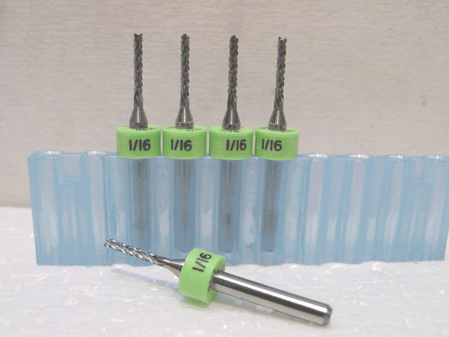 5pc Slot Car Router Bit Set