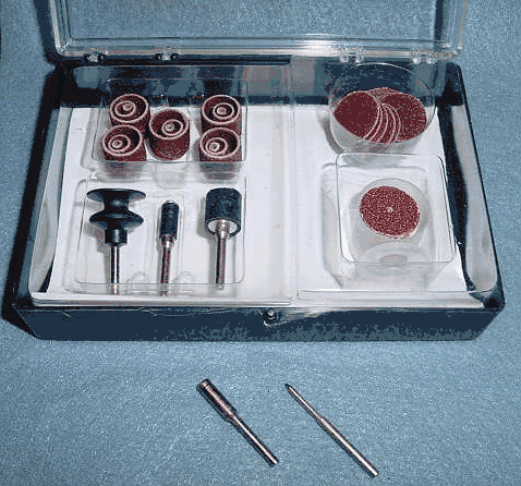 69pc Sanding Wheel/Dish Rotary Tool Kit