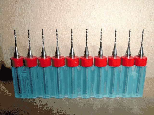 New Carbide 10pc Wire Size Drill Bit Packs (#80 - #31)