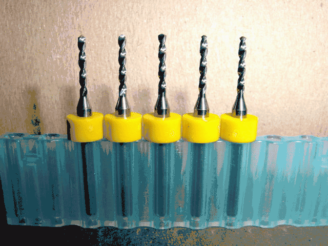 New Carbide 5pc Wire Size Drill Bit Packs (#80 - #31)