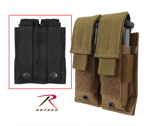 DOUBLE PISTOL MAG POUCH - MOLLE