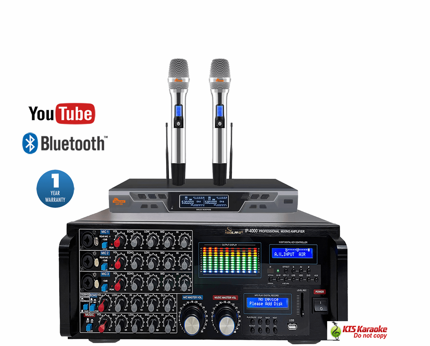 MIXING AMPLIFIER + MICROPHONE COMBO