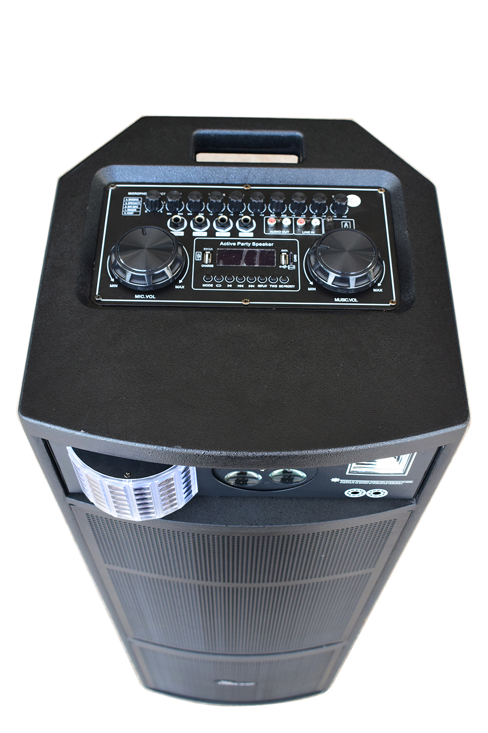 IDOlmain IPS-DJ07 II Portable Bluetooth Karaoke Super-Bass Boombox ...