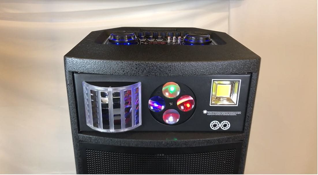IDOlmain IPS-DJ07 II Portable Bluetooth Karaoke Super-Bass Boombox ...