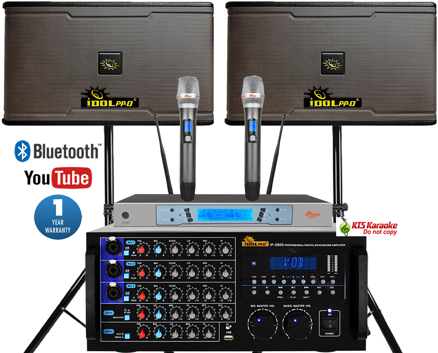 Bluetooth Wireless Microphone System
