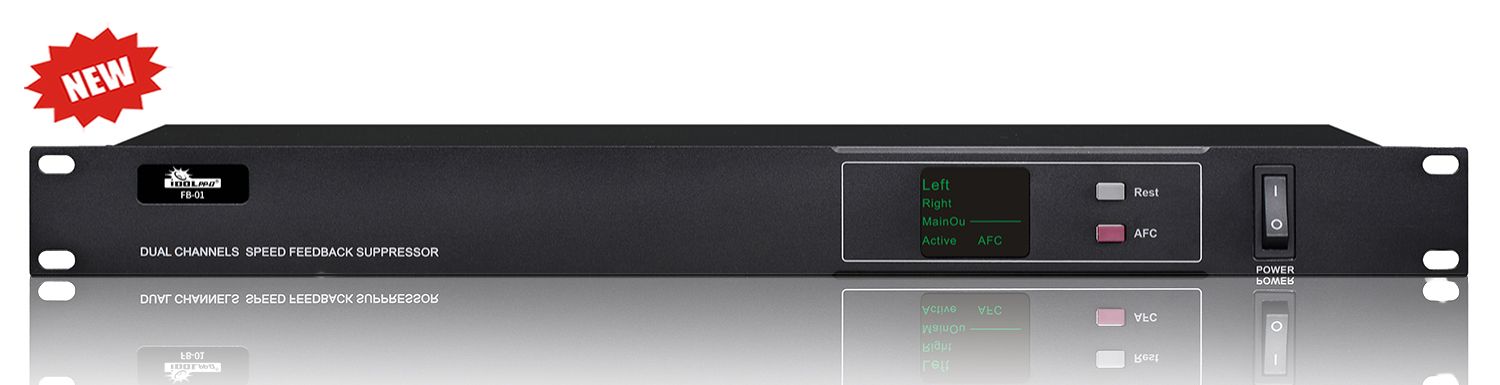 IDOLpro FB-01 2 Channel Anti-Howling Digital Feedback Suppressor ...