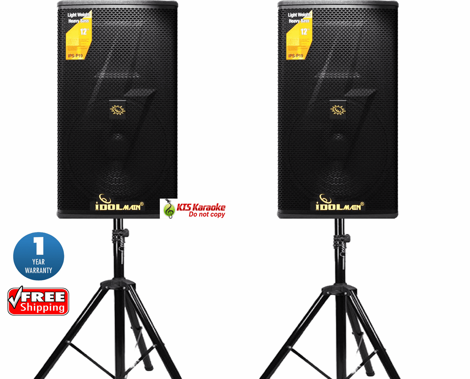 SPEAKERS + STANDS COMBO