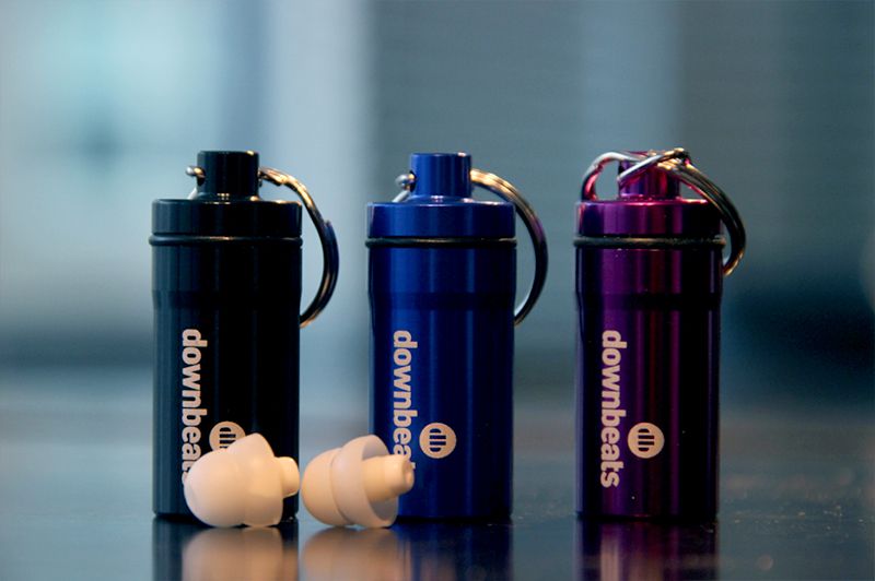 DownBeats Concert Hearing Protection Reusable Ear Plugs (NRR 18) - Ear ...