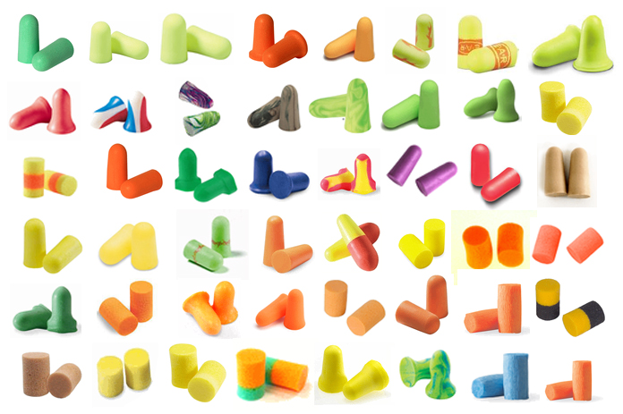 Foam Ear Plug Trial Pack: Try 'Em All! (31 Assorted Pairs) - Ear Plug ...