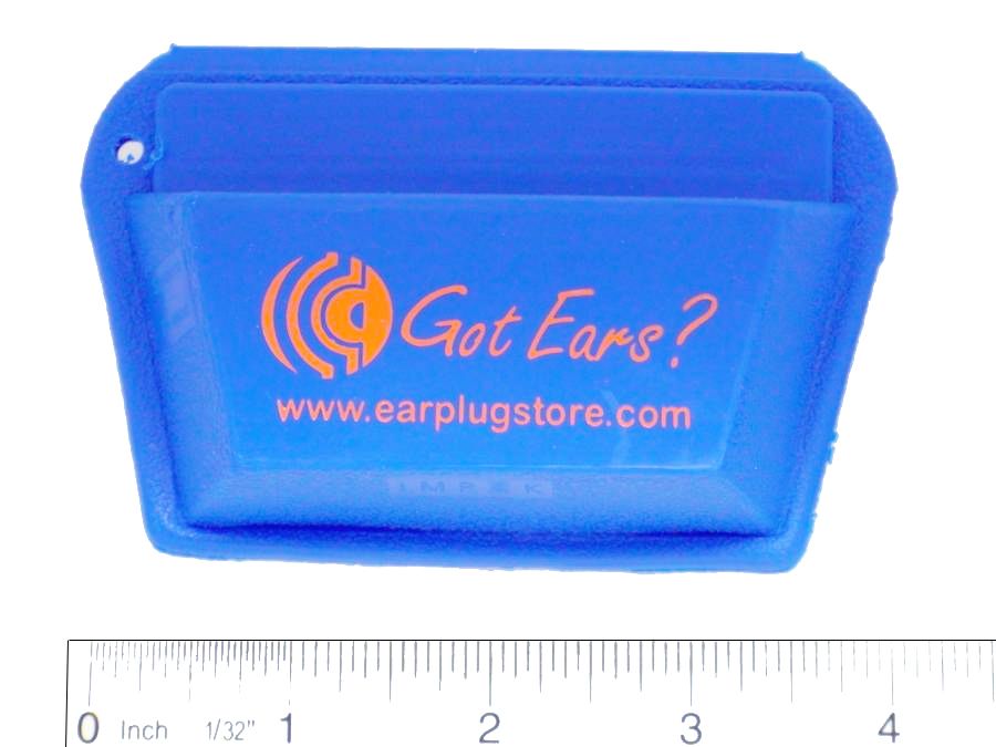 Got Ears?® STO Custom Ear Plug and Earphone Pocket Pouch - Large, With ...
