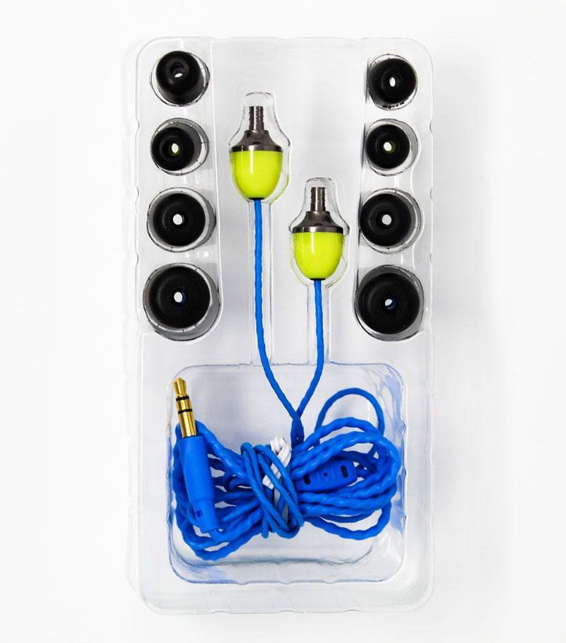 ISOtunes Wired (Listen-Only) IT-10 OSHA-Compliant Noise-Isolating ...