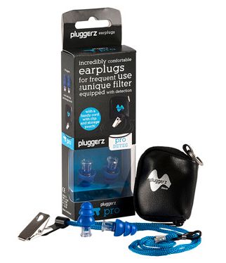 Pluggerz PRO DETEC All-Fit Metal Detectable Reusable Earplugs (NRR 22 ...
