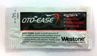 Westone Oto-Ease Custom Earmold Lubricant (Single Use Packet) - Custom ...