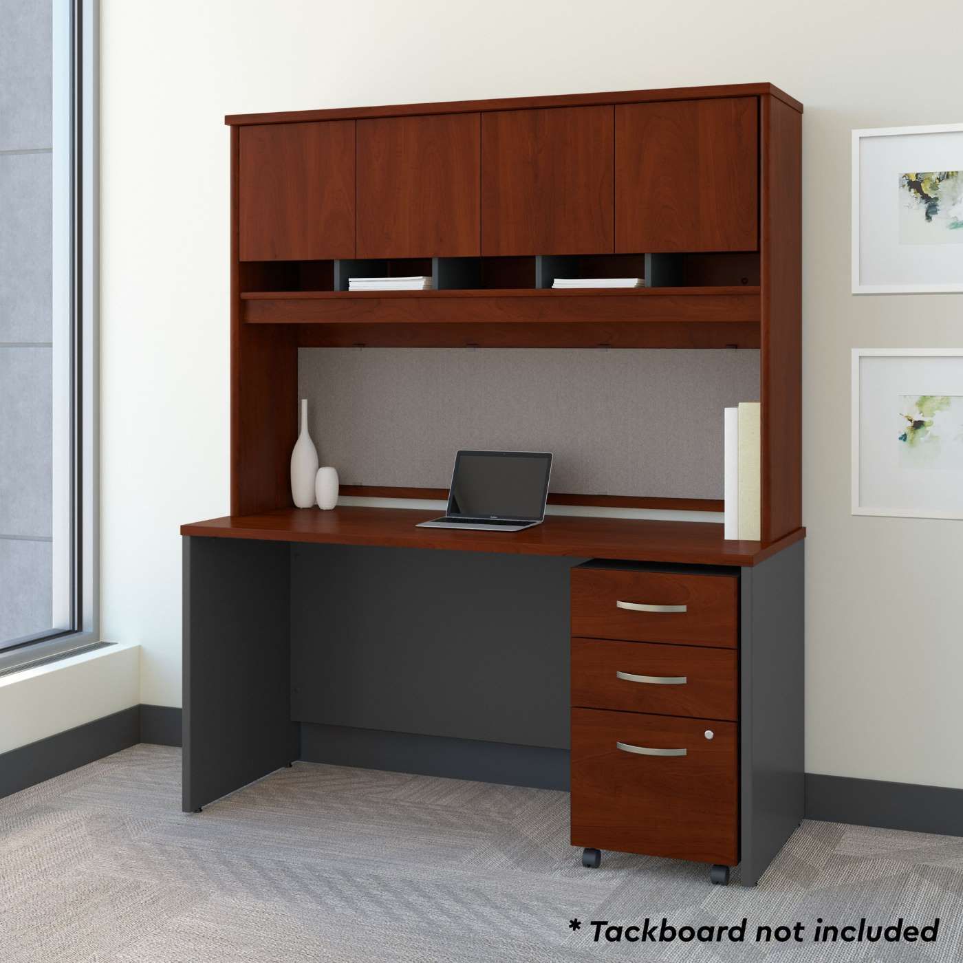 Office Desk with Hutch | Free Shipping with ErgonomicHome.com