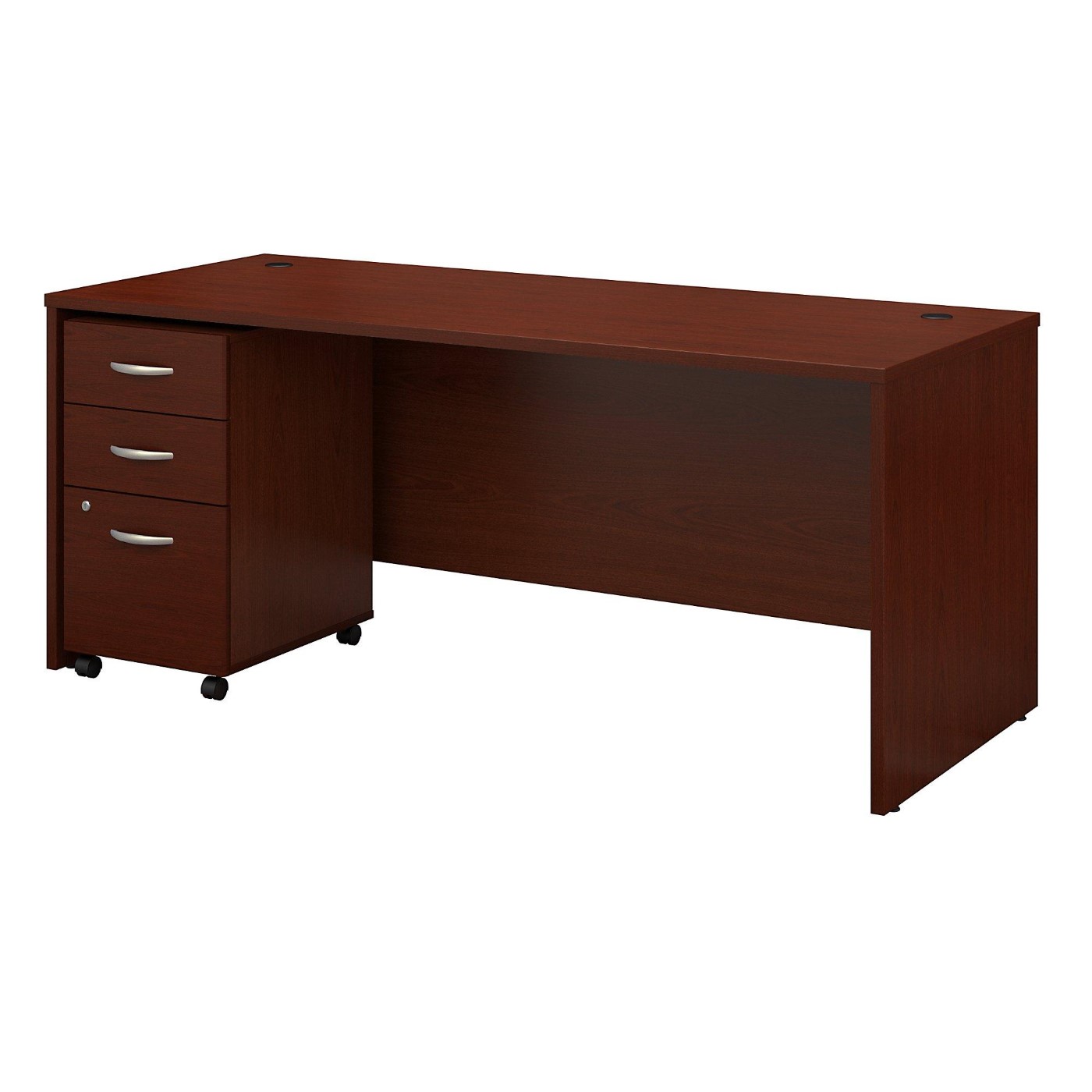 Office Desk with Mobile File Cabinet | Free Shipping with ErgonomicHome.com