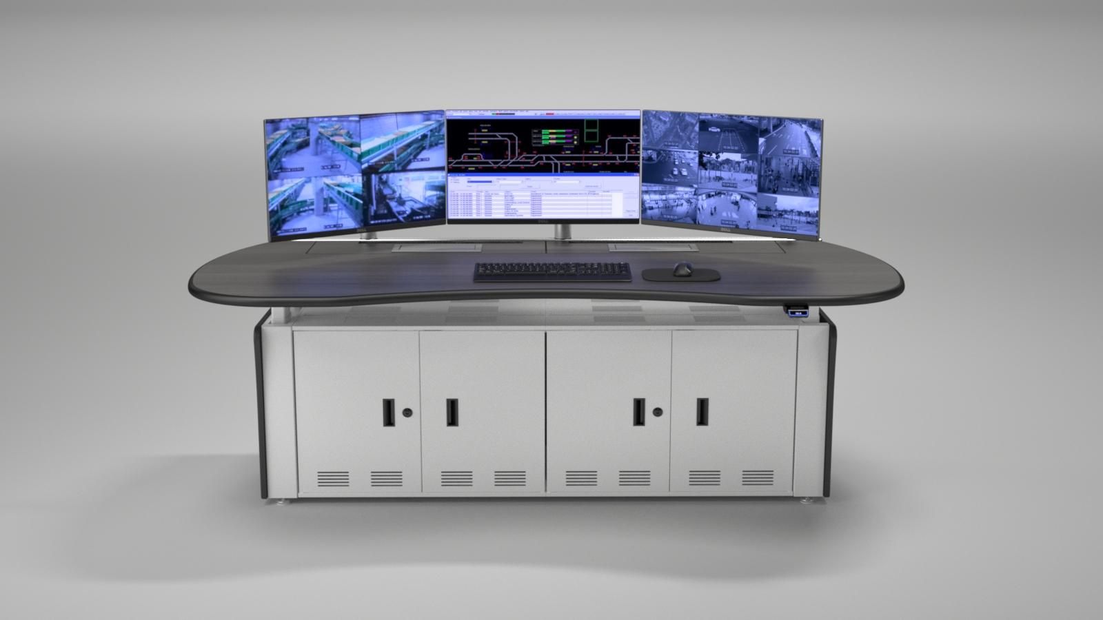 ControlTracHeight Adjustable and Fixed Height Process Control Consoles: