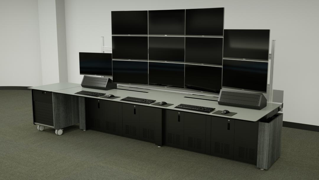 Ergo Control Mission Critical Control Room Console | TX