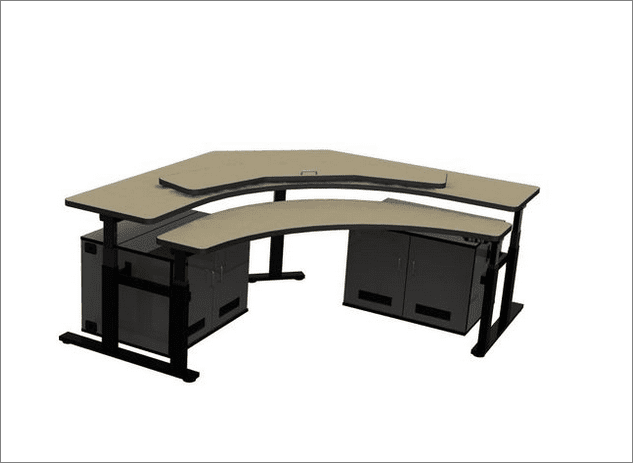 Control Room Desk | Corner Computer Desk | TX, CA, NY