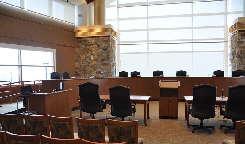 Dais Council Chambers Furniture Seats 9-10 | Social Distancing Panels