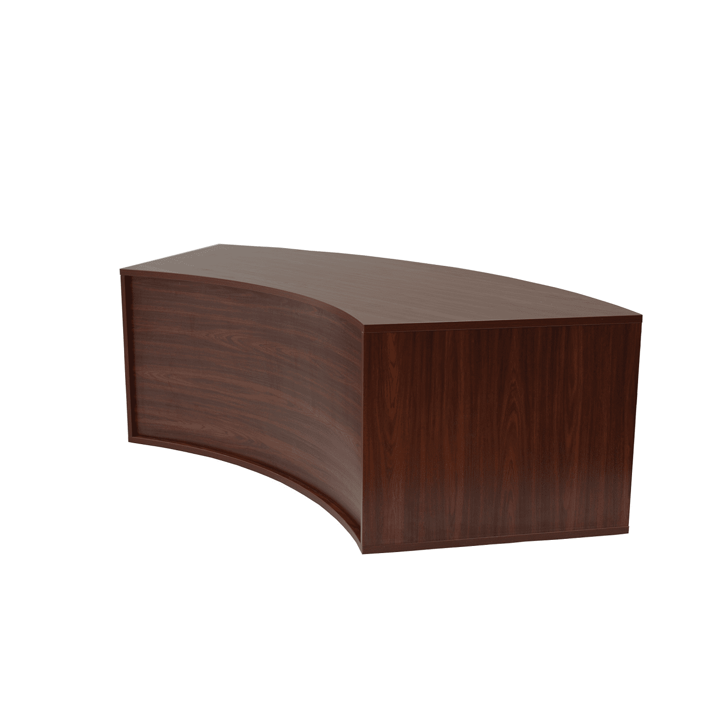 Dais Desk | Crescent Shaped Council Chambers Desk Seats 7