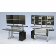 Control Room Console | Sit Stand Desks | GSA Furniture Contract