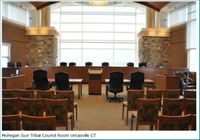 Council Chamber Dais Furniture Desk | Seat 6-7 | Social Distancing Panels