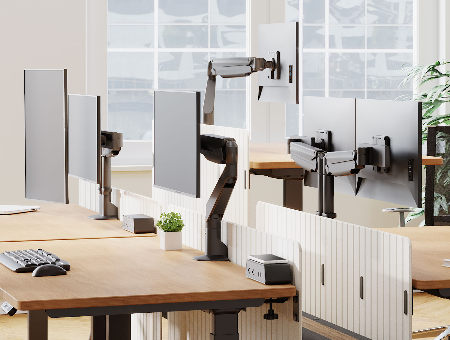 E2 – ARTICULATING MONITOR ARM