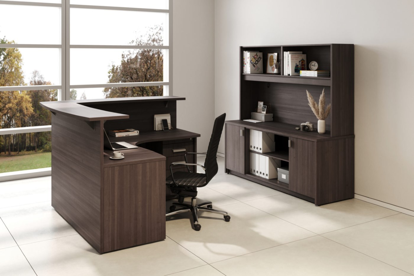 Reception Desks|EDGE Reception Desk with counter|Free Shipping with ...