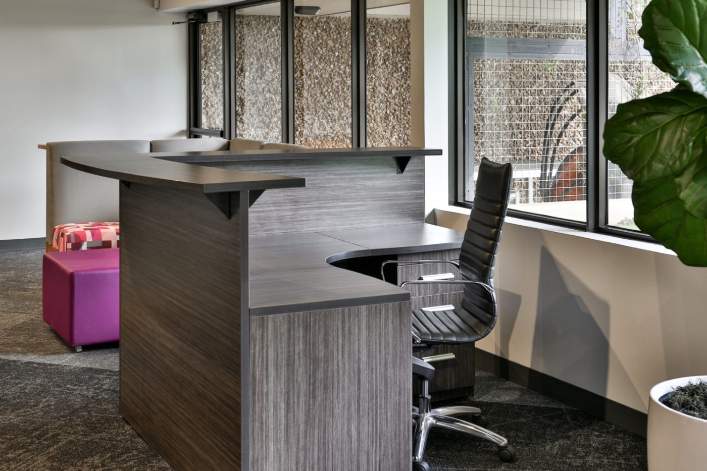 Reception Desks|EDGE Reception Desk with counter|Free Shipping with ...