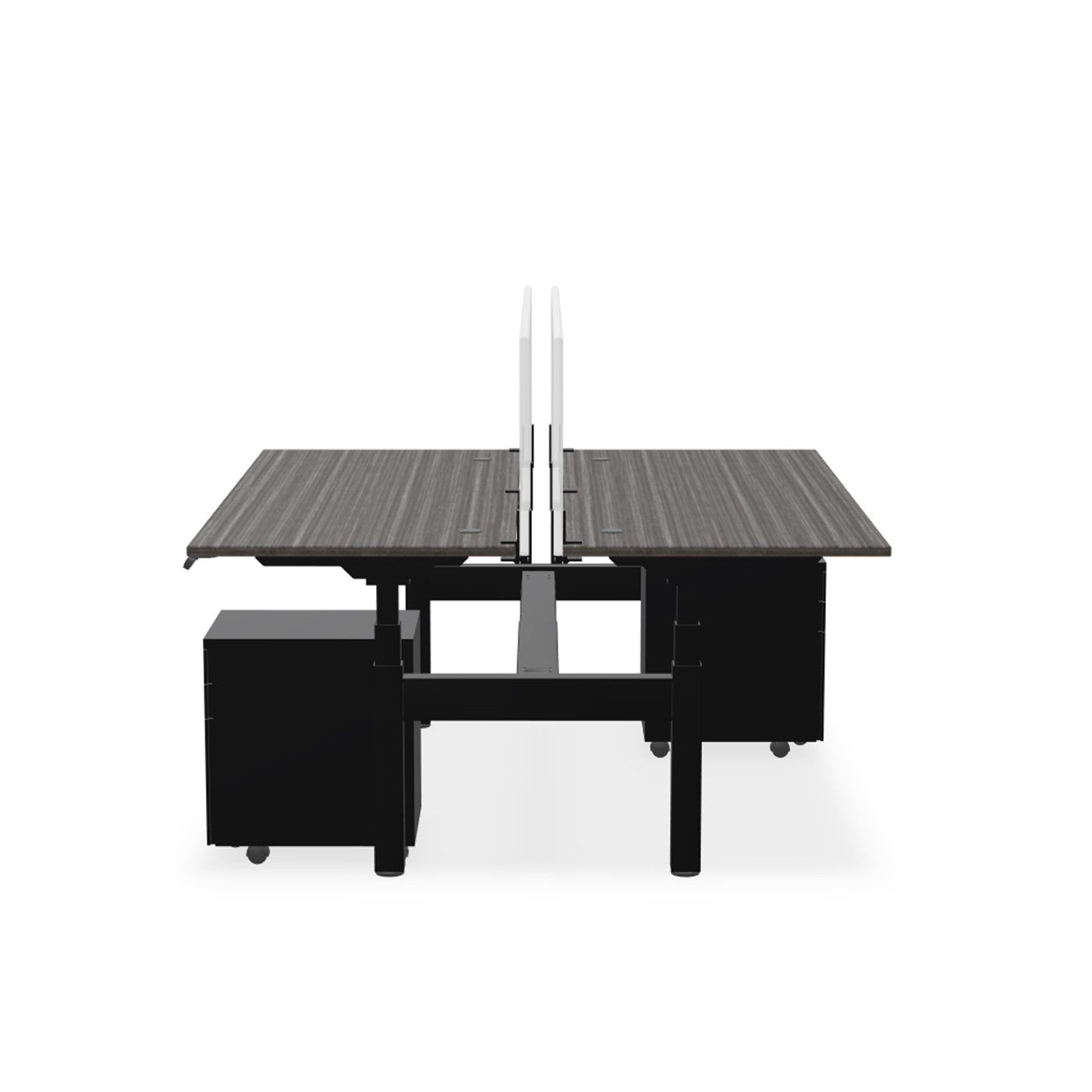 Ergonomic Standing Desk | Electric Adjustable Desk | 2 -Person Desk ...