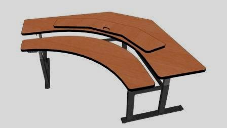 Control Room Desk | Adjustable Custom Desk | Tx