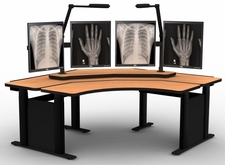 PACS Workstation | Radiology Desk | Imaging Furniture | TX Near Me