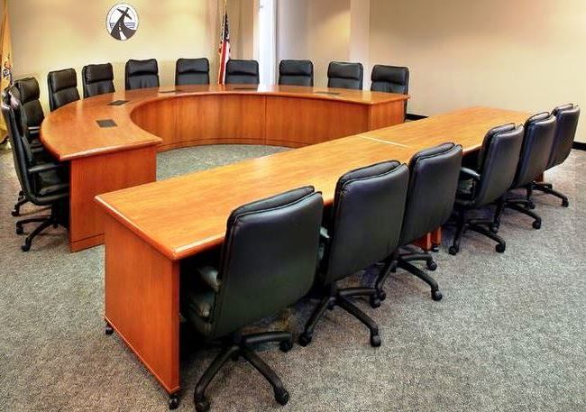 Council Chambers Dais Desk Seats 12 | Social Distancing Panels