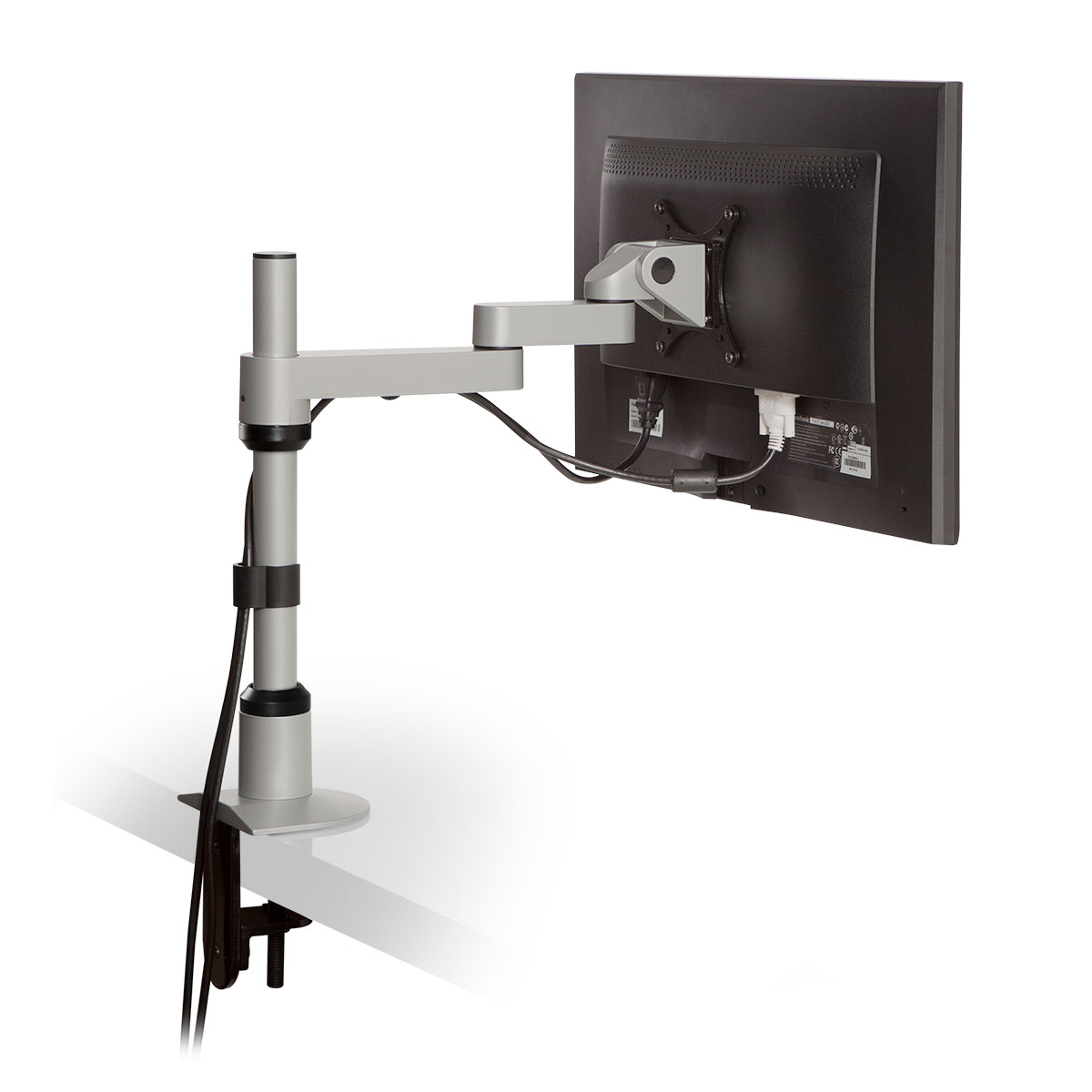 9114-S-FM EURO SERIES – ARTICULATING MONITOR POLE MOUNT